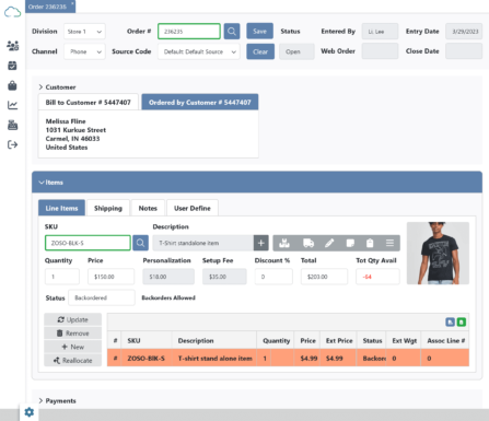 Order Management System | CCS Software from Ability Commerce
